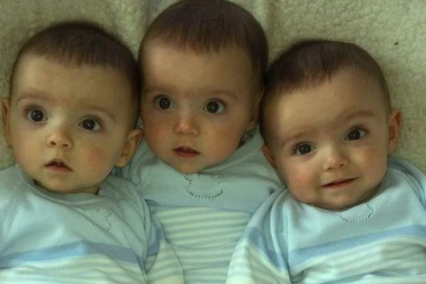 Meet the identical triplets, now seven years old and thriving. — STORIES